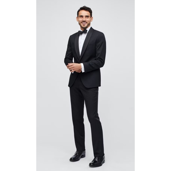 Bonobos | Suits & Blazers | Bonobos Capstone Italian Wool Tuxedo Black ...